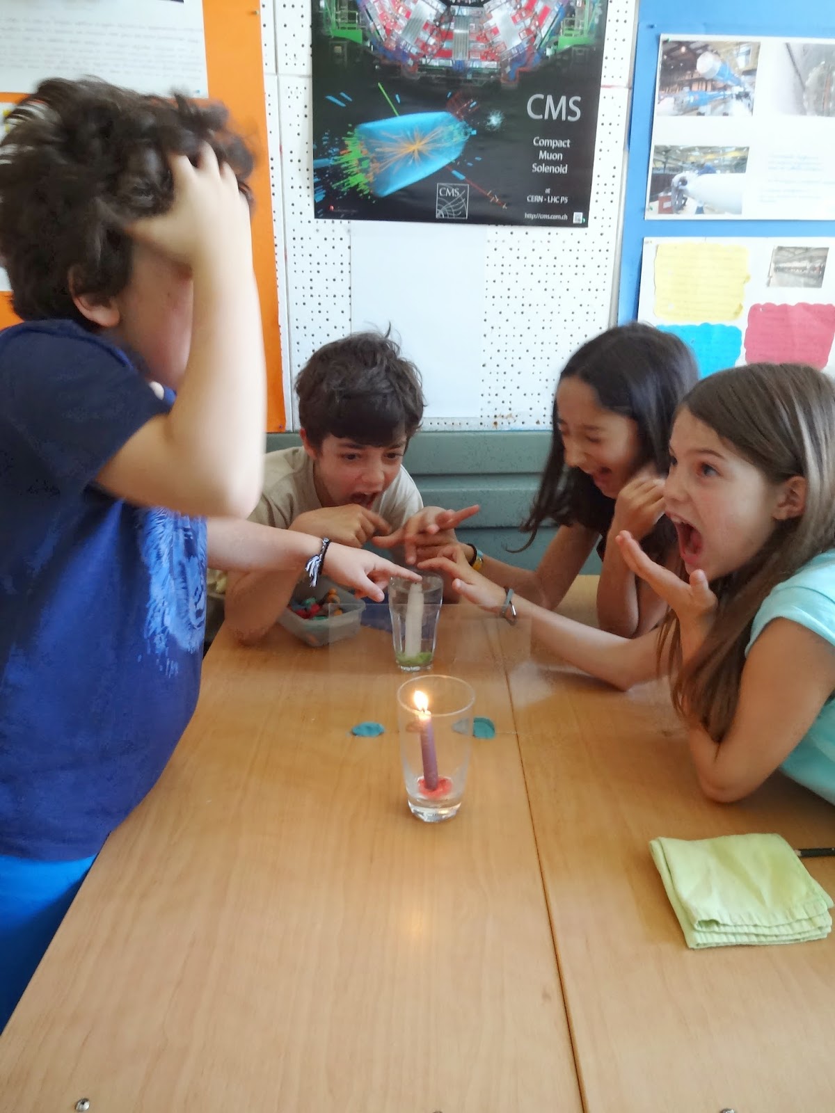 Πειράματα Φυσικής με Απλά Υλικά Science Experiments for Kids: Το κερί ...