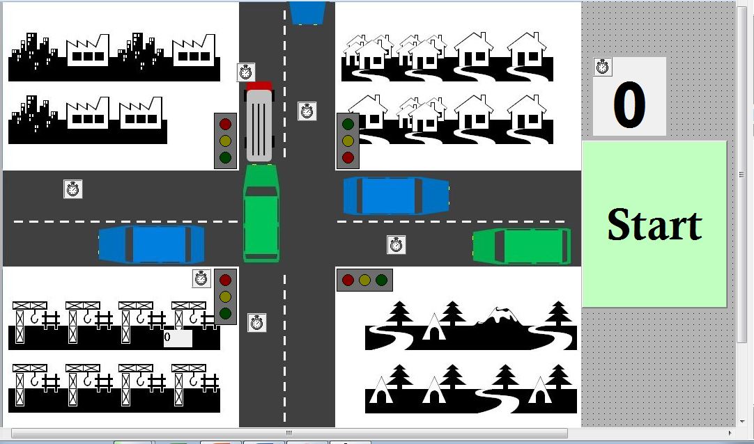 Pandu Adha Wandana: Cara Membuat Traffic Light dengan 4 simpang di ... Pandu Adha Wandana: Cara Membuat Traffic Light dengan 4 simpang di ...