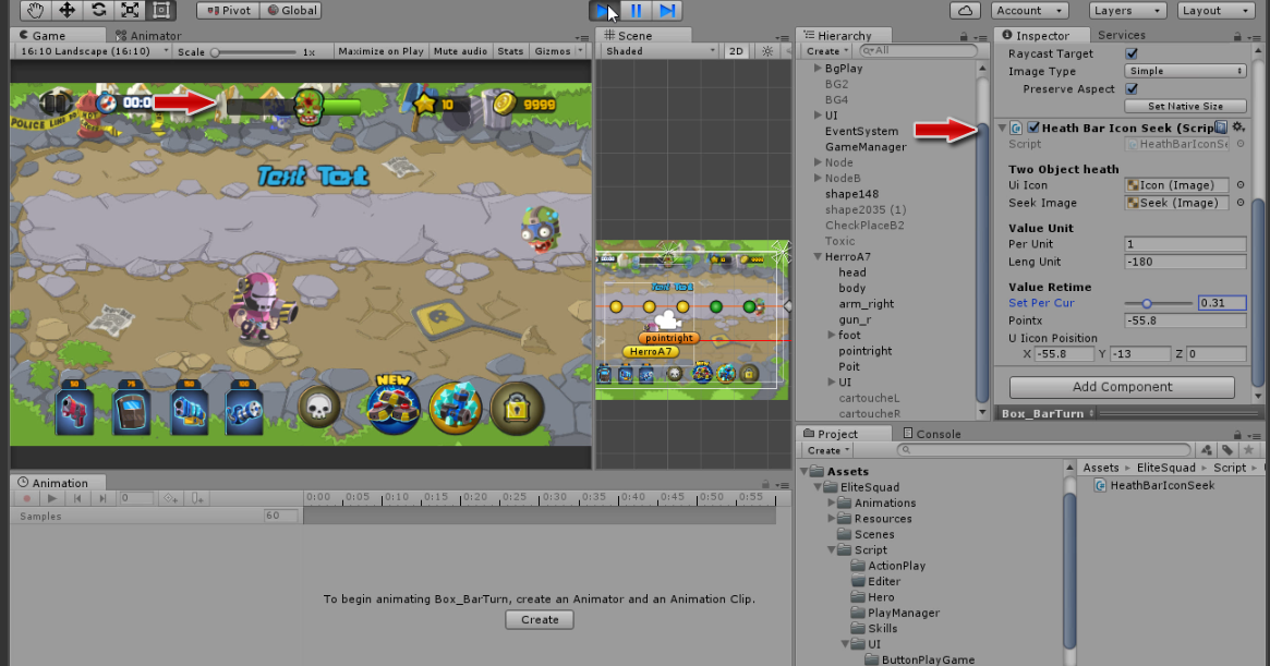 Unity 2d Ui Process Bar Icon Seek Move Learn Unity 2d Tutorials Step By Step Make One Game 4693