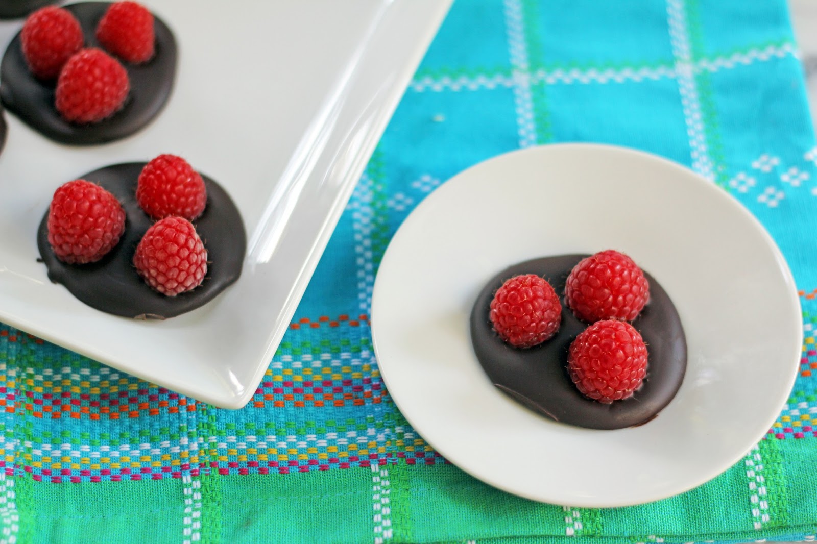 Blue Kale Road: Raspberry Chocolate Puddles