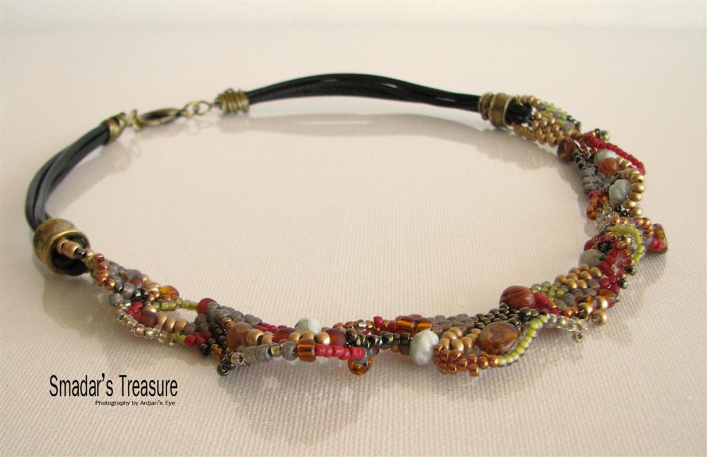 Smadar's Treasure: Freeform Beaded Necklace