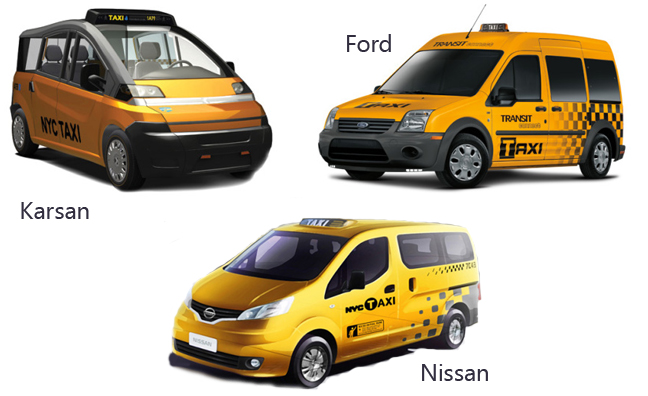 The Hopeful Traveler: New York City Taxis Have New Look Starting in 2013