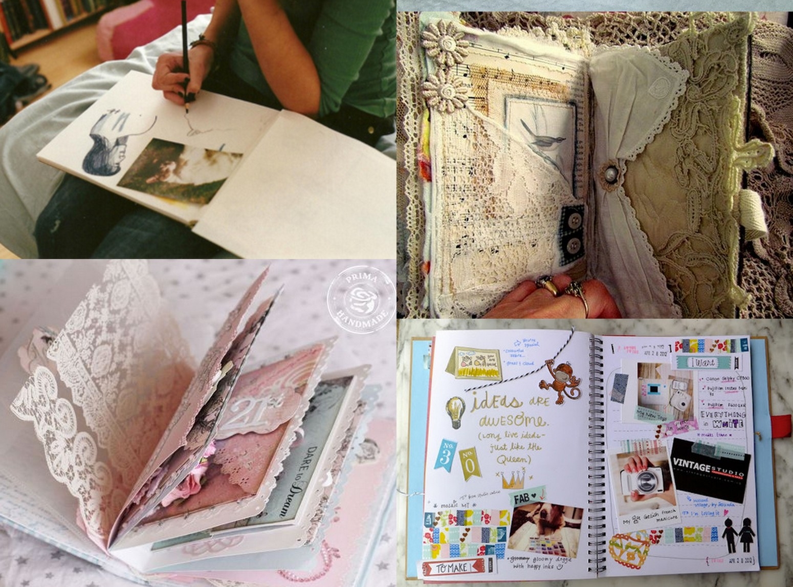 Meu Cabelo é Vermelho • : Fazendo seu Scrapbook