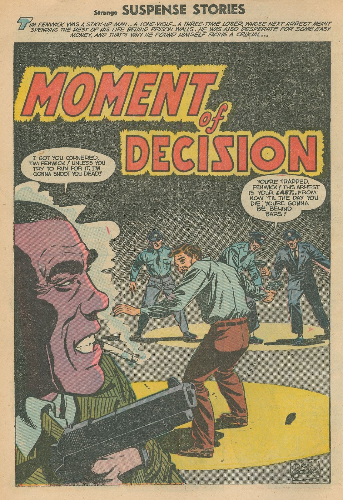 HORROR ILLUSTRATED: PRE CODE HORROR COMICS - STRANGE SUSPENSE STORIES #7