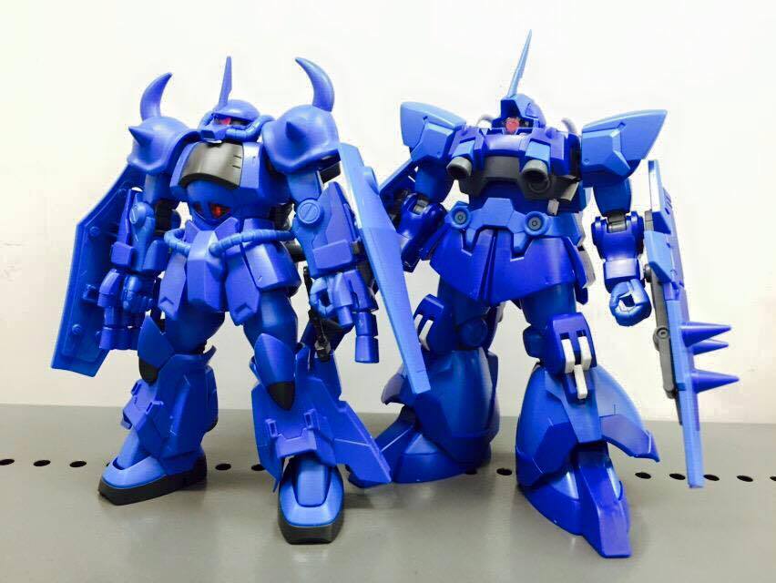GUNDAM GUY: HGBF 1/144 Dom R35 - Review by YellowSubmarine