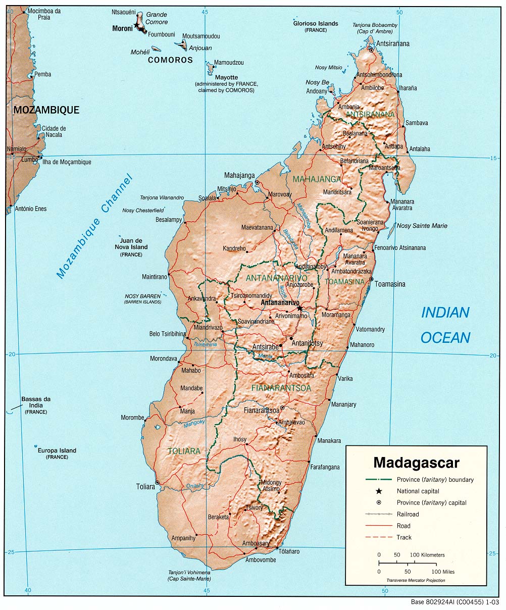 MAPS OF MADAGASCAR