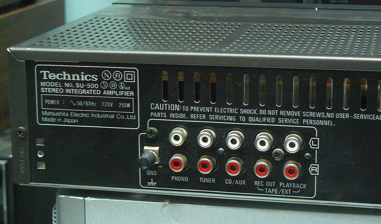 Technics SU-500 - Integrated Amplifier | AudioBaza