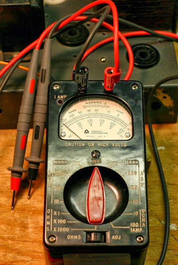 Retrotechnologist: ON THE PROJECT FRONT (TRIPLETT 666-R VOM)