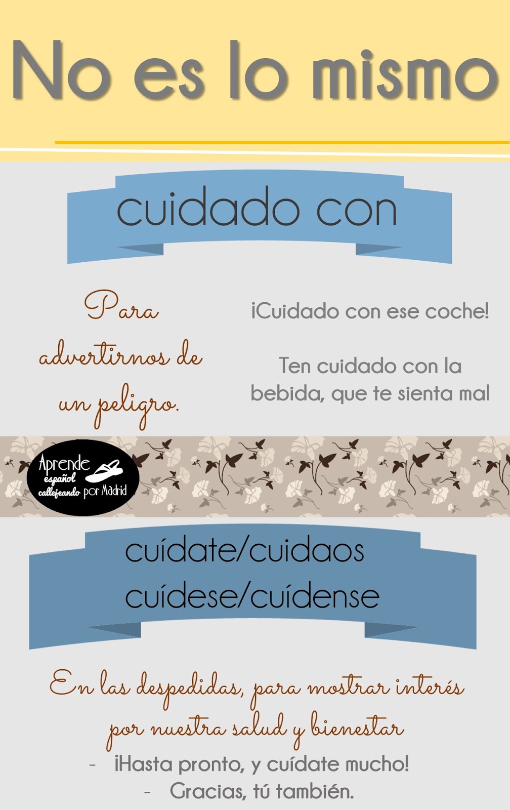 Cuidado con el perro - Aprende español callejeando por Madrid