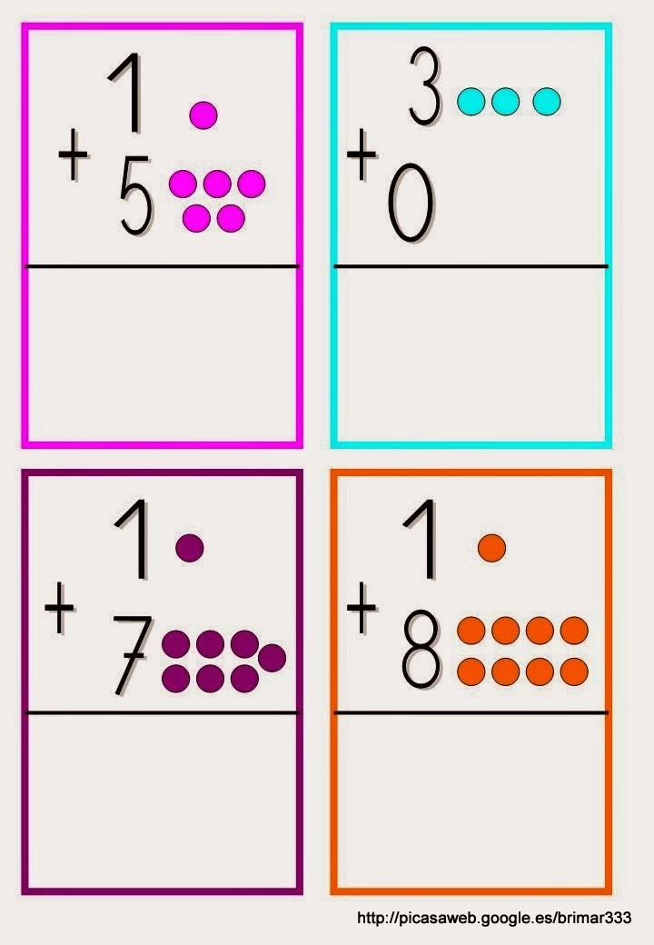 ESOS LOCOS BAJITOS DE INFANTIL: JUEGOS DE SUMAS