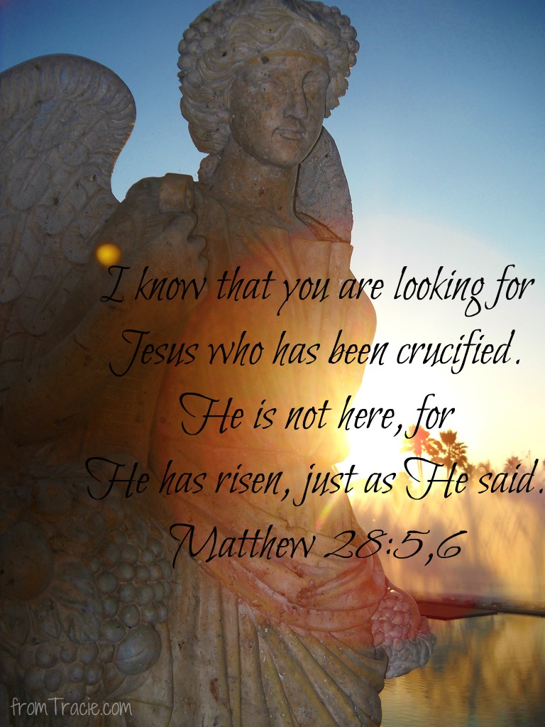 From Tracie: He Has Risen