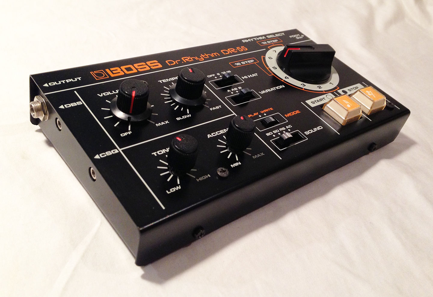MATRIXSYNTH: Vintage BOSS DR-55 Dr Rhythm Analog Drum Machine with ...