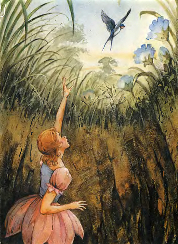 Сказочные Иллюстрации: John Patience - Дюймовочка*
