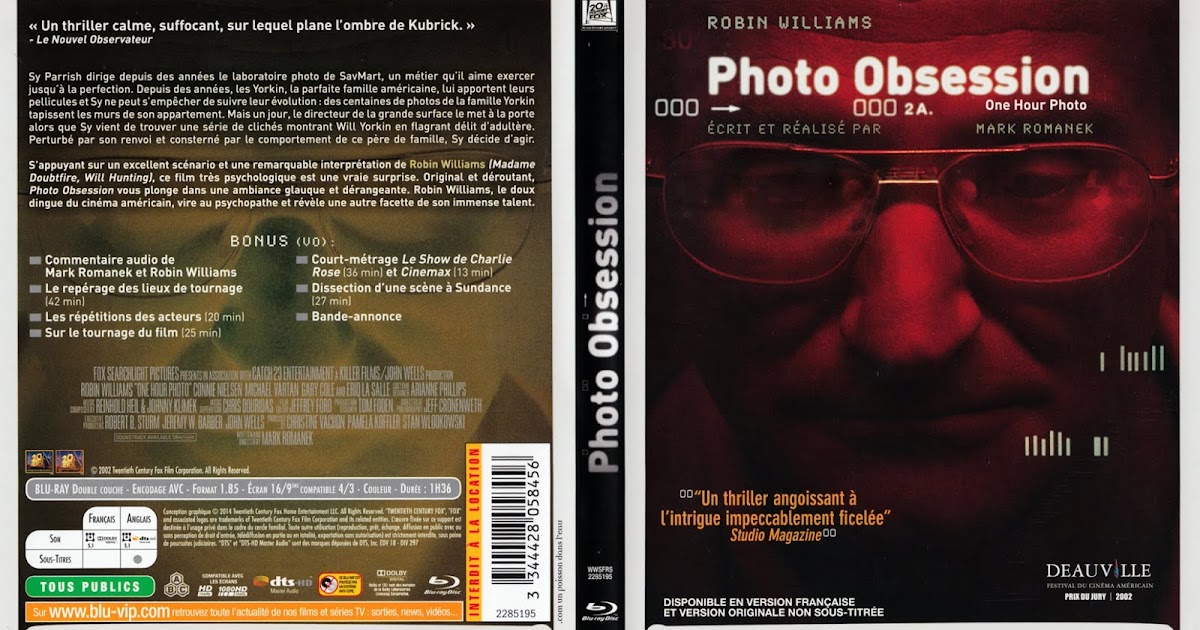 BLU-RAY JAQUETTES BLU-RAY: Photo obsession