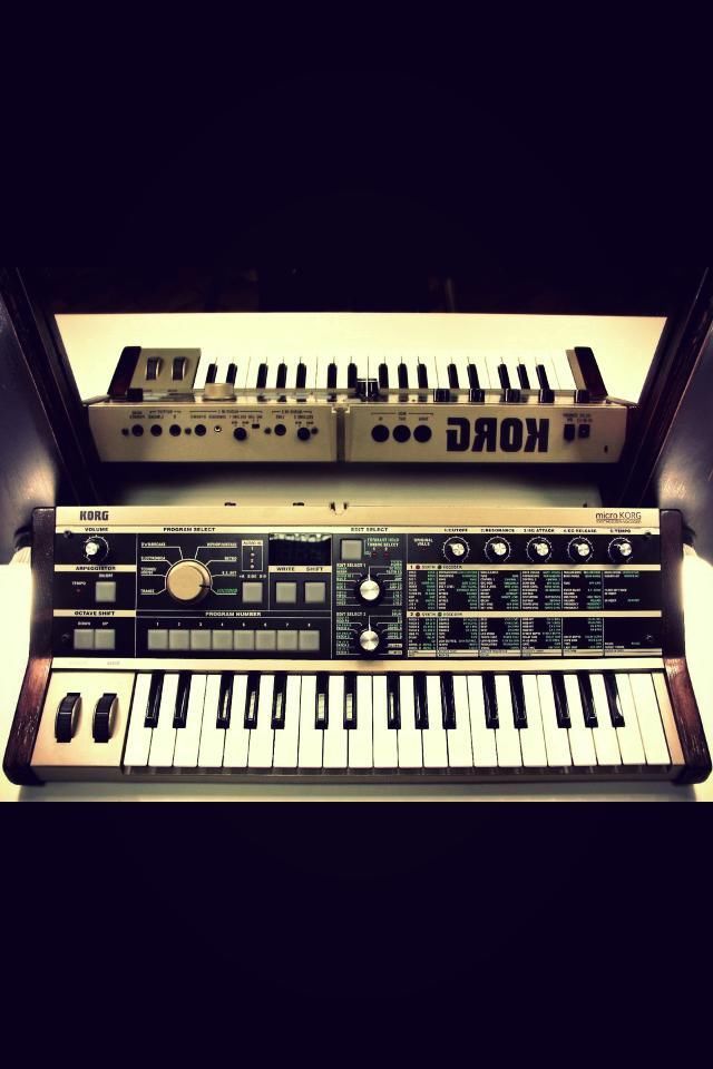 MATRIXSYNTH: Korg Microkorg Synthesizer with Angled Front Panel and ...
