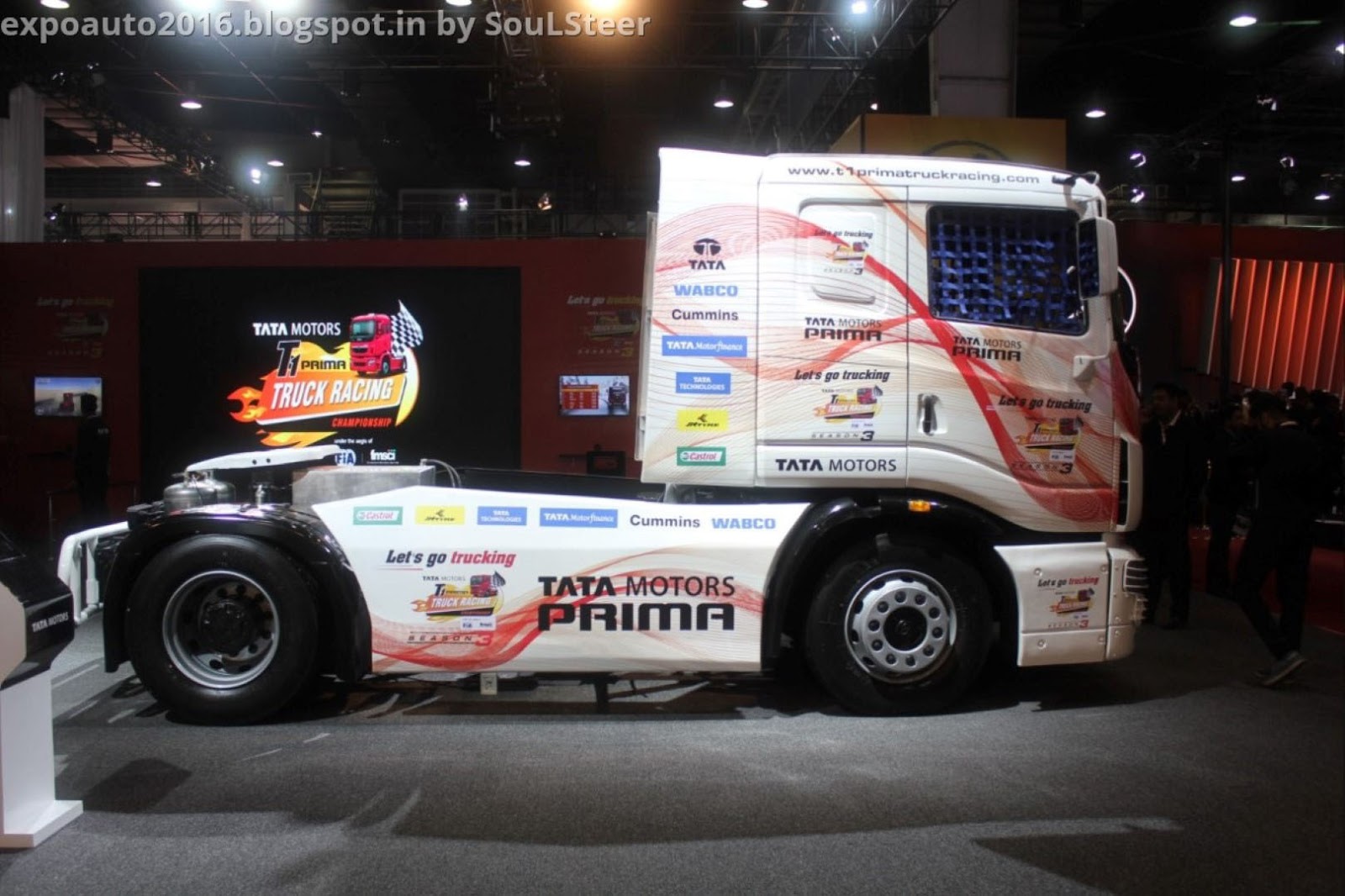 Auto Expo 2016 by SouLSteer: Tata Prima T1 Racing 4038.S heavy truck on ...
