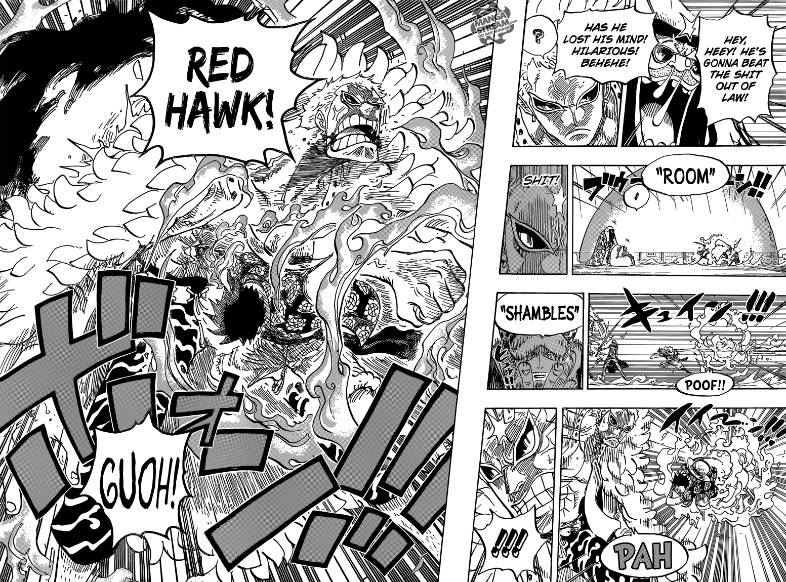 : One Piece 759: Red Hawk!!! AGAIN