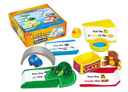 The Playful Otter: Positional Word Resource Box