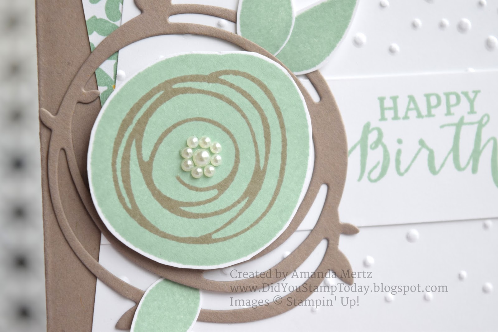 Did You Stamp Today?: Swirly Birthday - Stampin' Up! Swirly Bird
