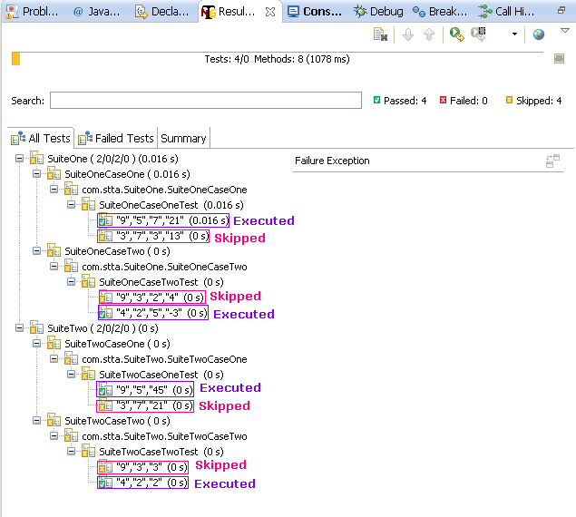 Datadriven Framework For Selenium Webdriver Implement Test Data Skip Function
