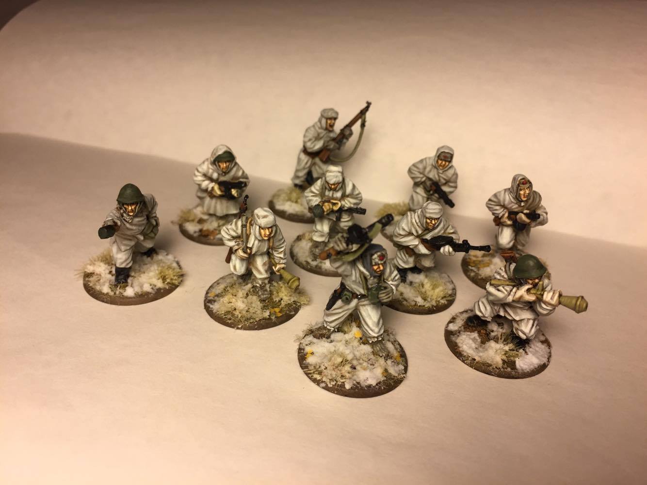 Northern Wargaming: WW2 28mm Soviets in Snowsuits