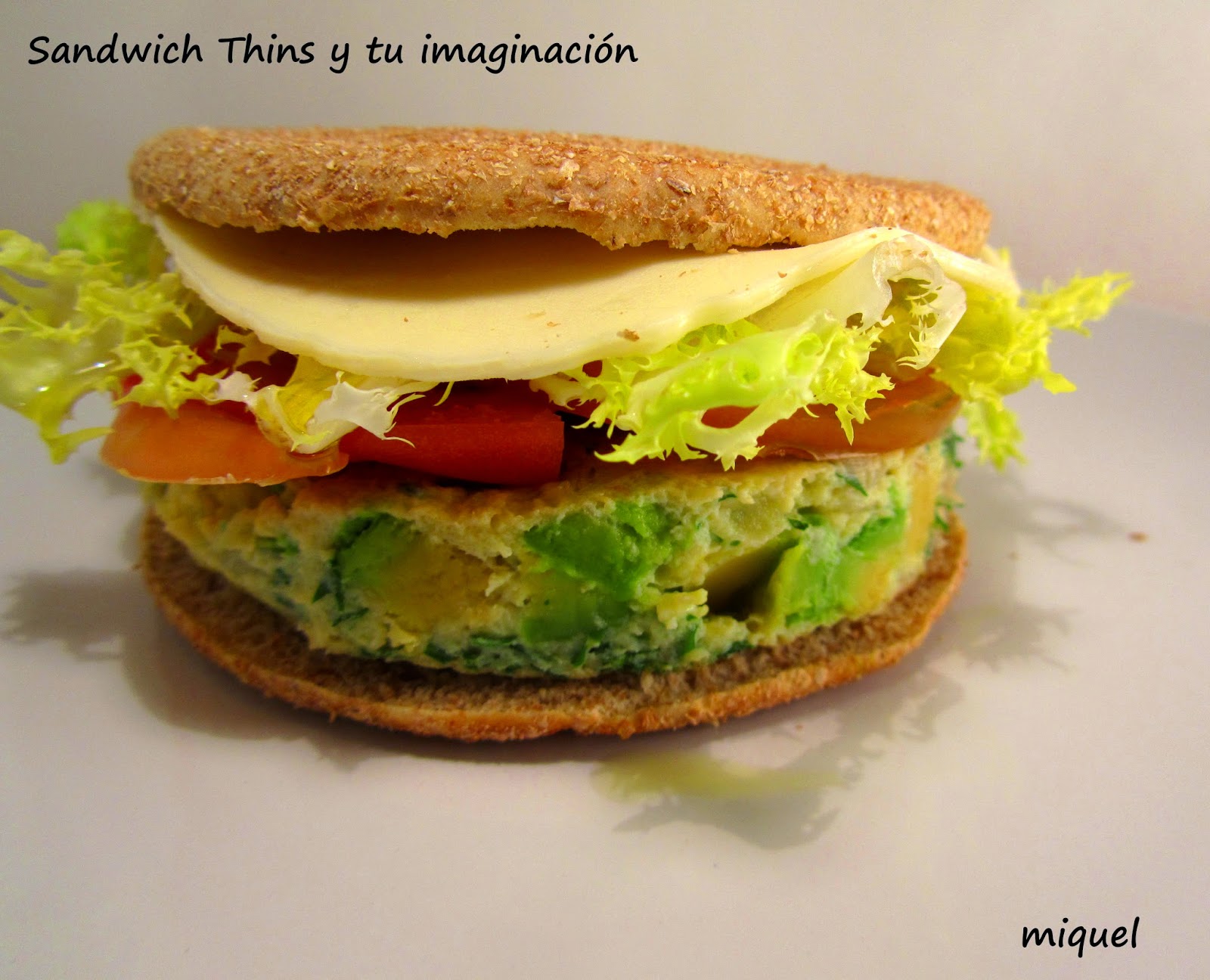 Les receptes del Miquel: Sándwich Thins y tu imaginación