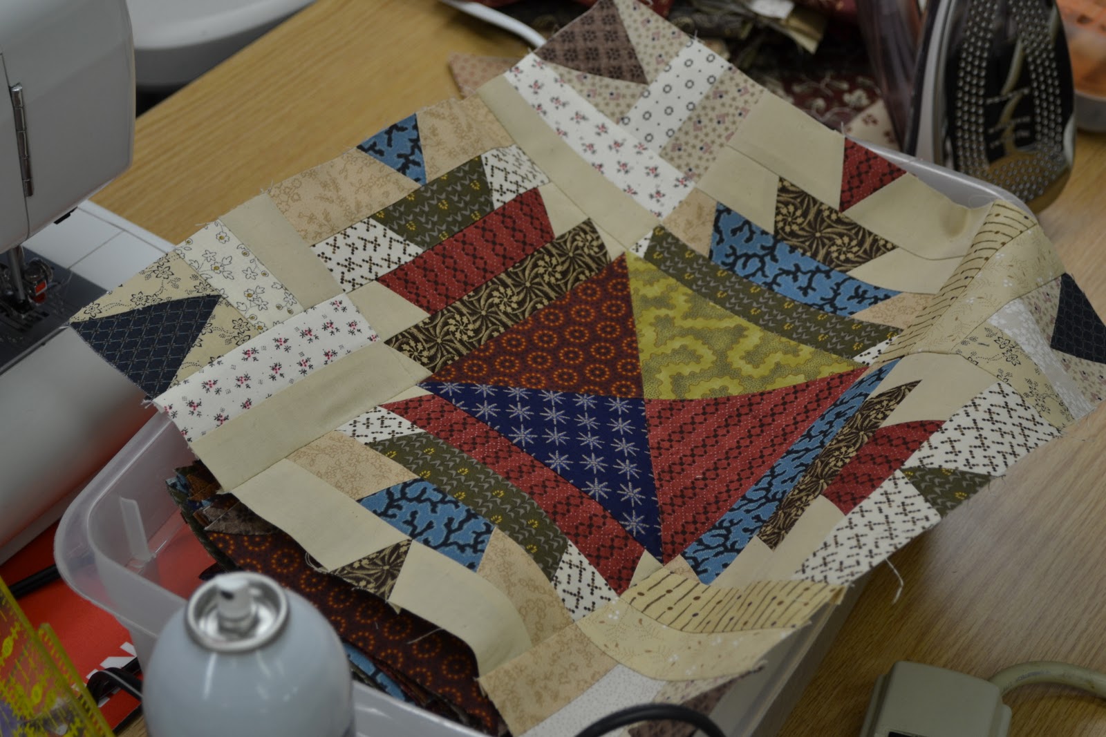 From our hutch to yours: Pineapple Nine Patch Class: Part 2