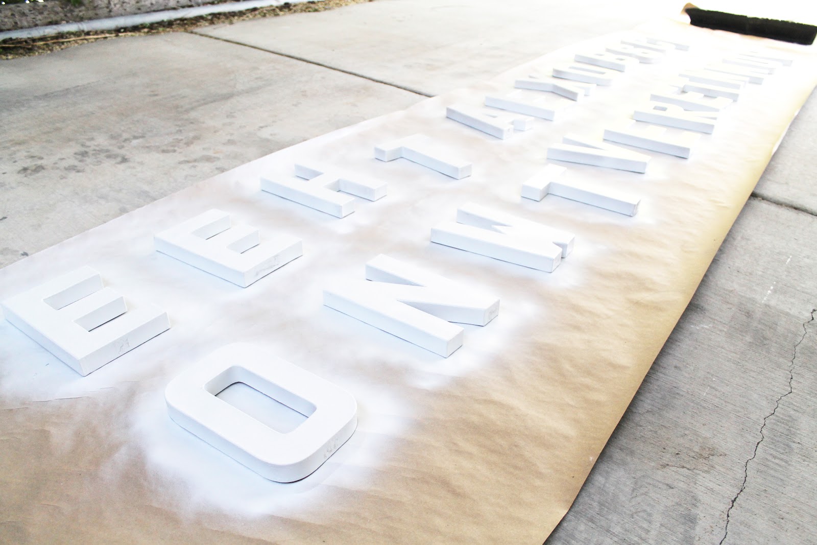 DIY 3D Quote Wall. - Chris Loves Julia