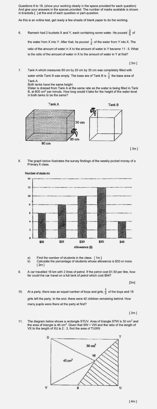 Top School Exam Papers - Answers Explained