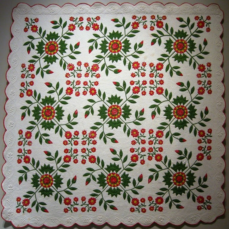 Rebecca Grace Quilting: Evolution of Applique Inspiration: Kim Diehl's ...