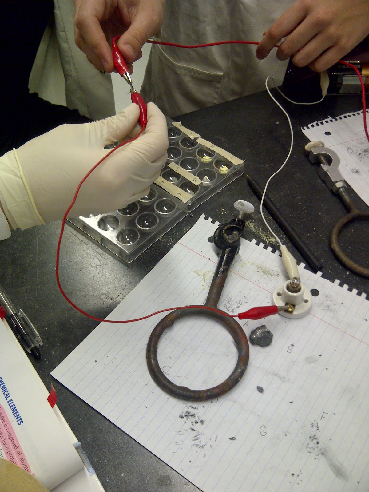Chemistry Blog: Lab Report: Metal or Nonmetal Lab