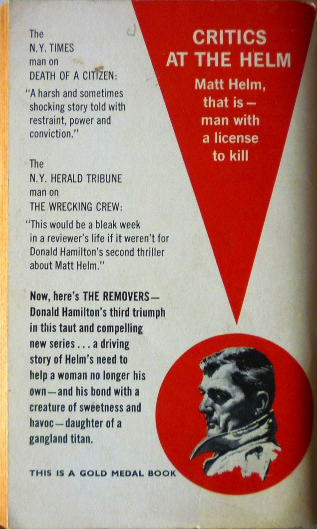 Existential Ennui: The Spy Novels of Donald Hamilton: The Wrecking Crew ...
