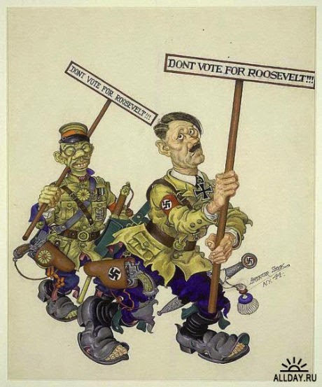 The Historic Heap: old hitler political cartoons