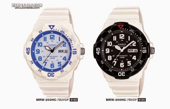 Zona Casio: Más variantes para los MRW-200H: llegan las series C