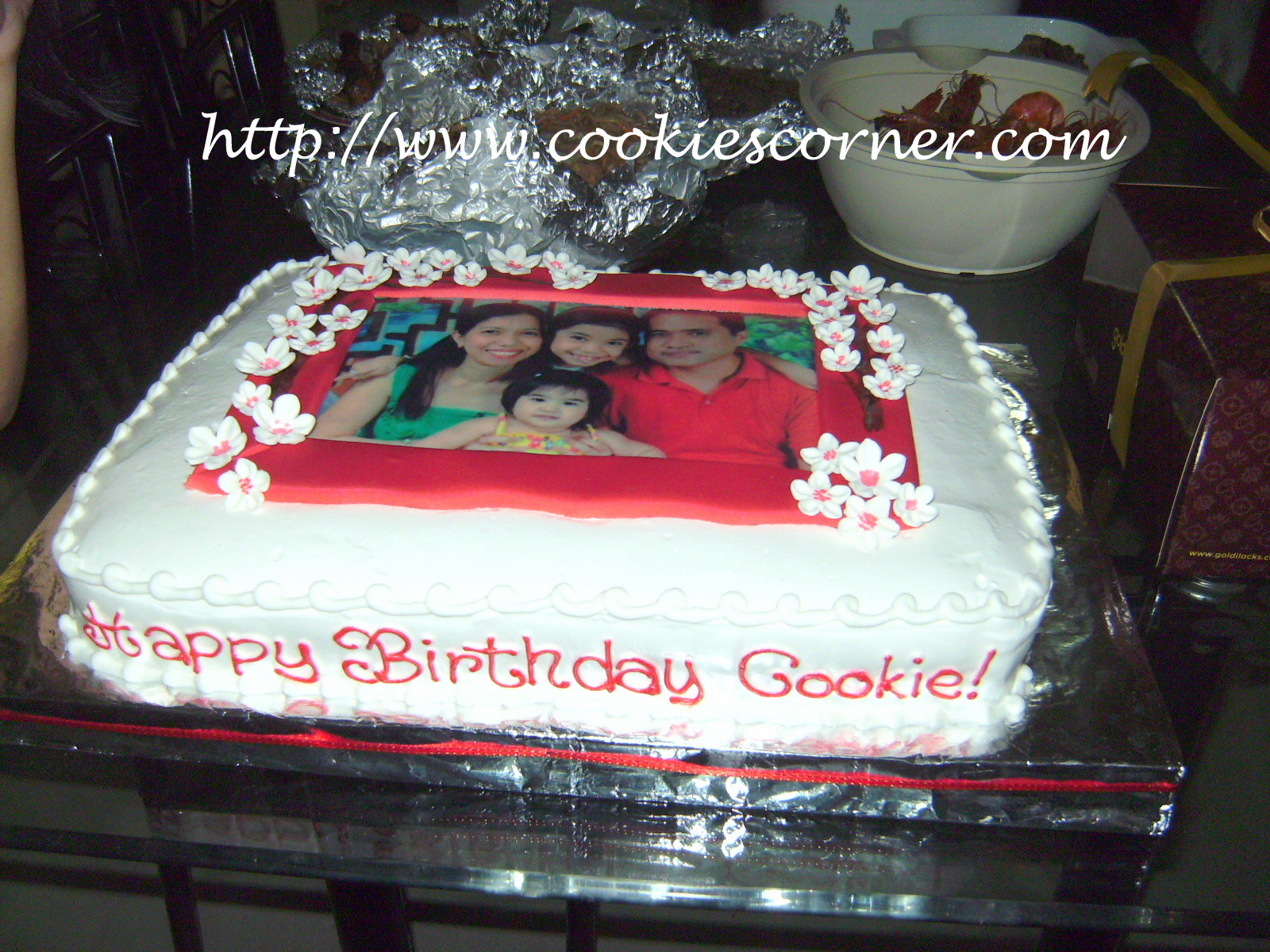 Cookie's Corner: Family Portrait Cake