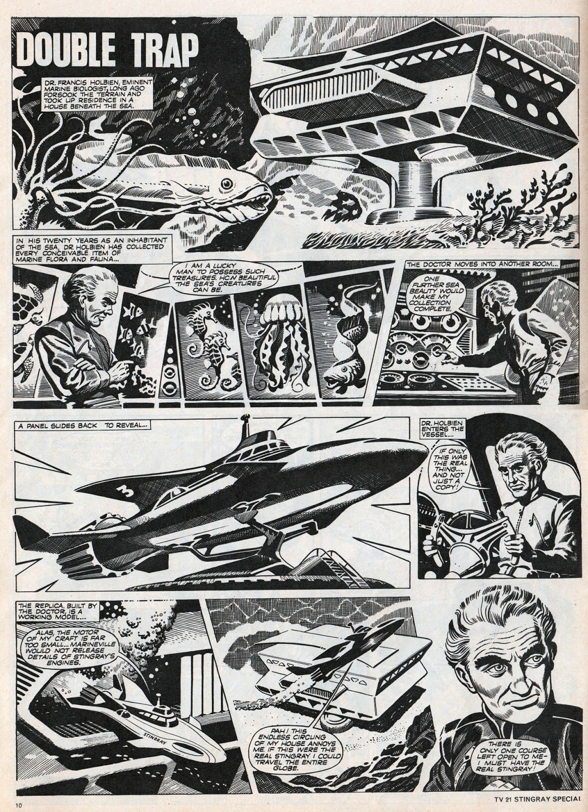 BLIMEY! The Blog of British Comics: TV21 STINGRAY SPECIAL (1965)
