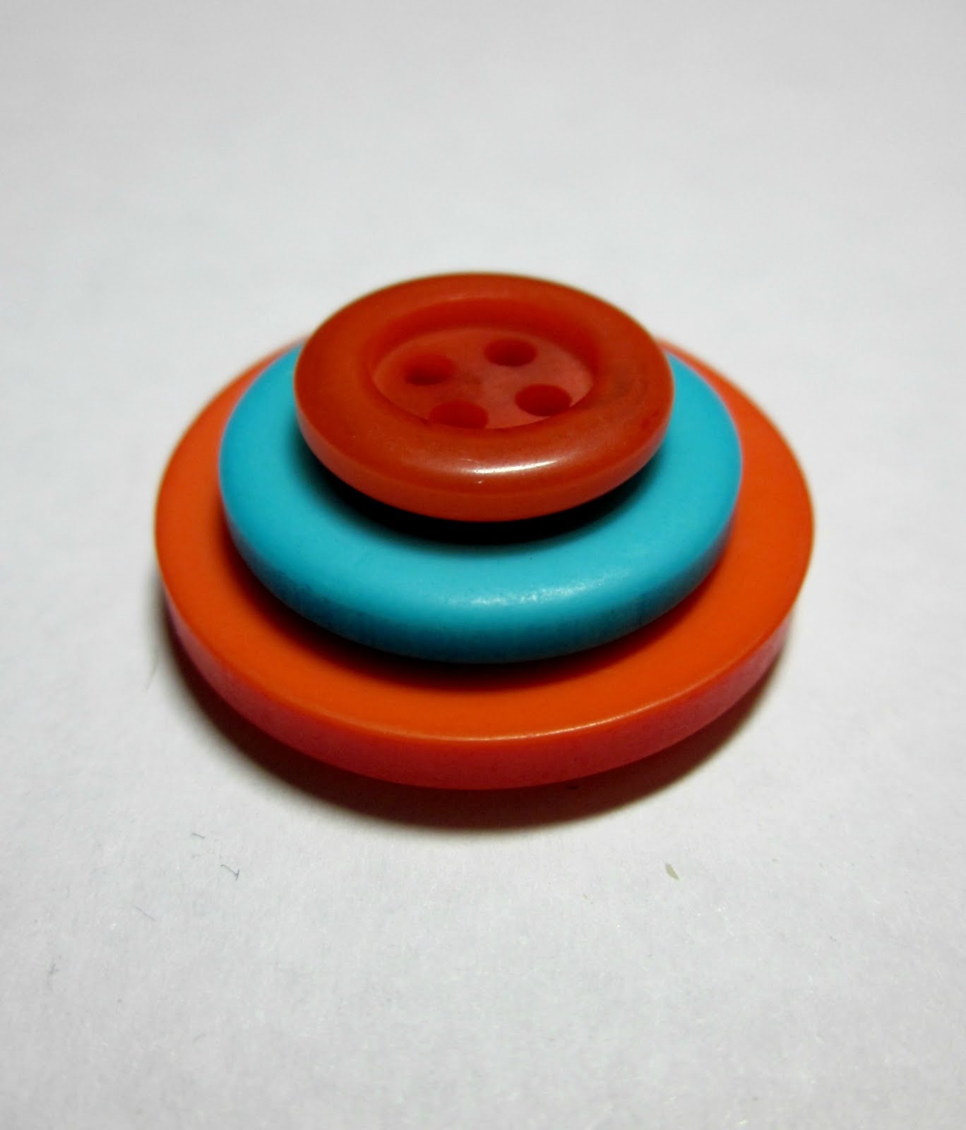 February Jones: Stacked Button Rings (with tutorial!)