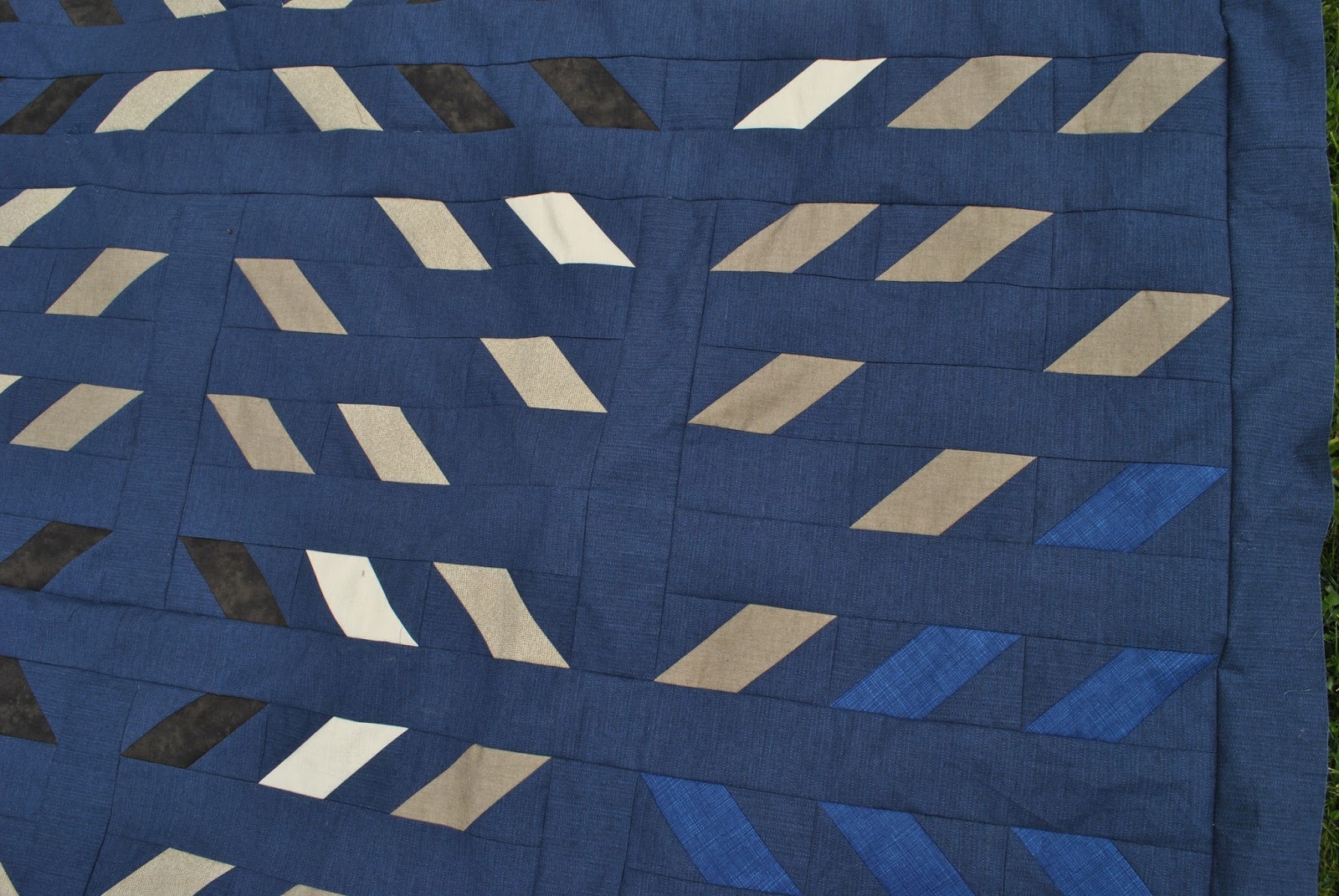 The Iron & Needle: Introducing the "Tilted" Quilt Pattern