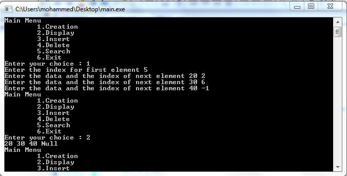 Programmers Area: C++ program to implement singly linked list Programmers Area: C++ program to implement singly linked list