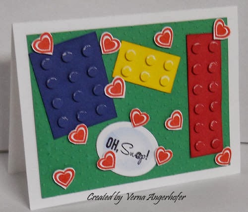 VA's Creative Clutter: CASEing Lego Card