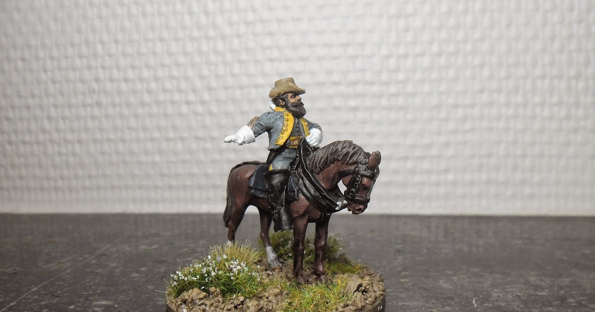 Blue Max Miniatures: Maj.-Gen. J.E.B. Stuart