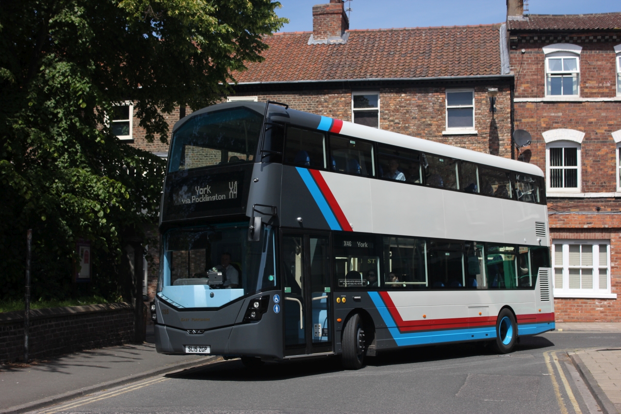 East Norfolk (& East Suffolk) Bus Blog: New Wright Streetdeck Demonstrator