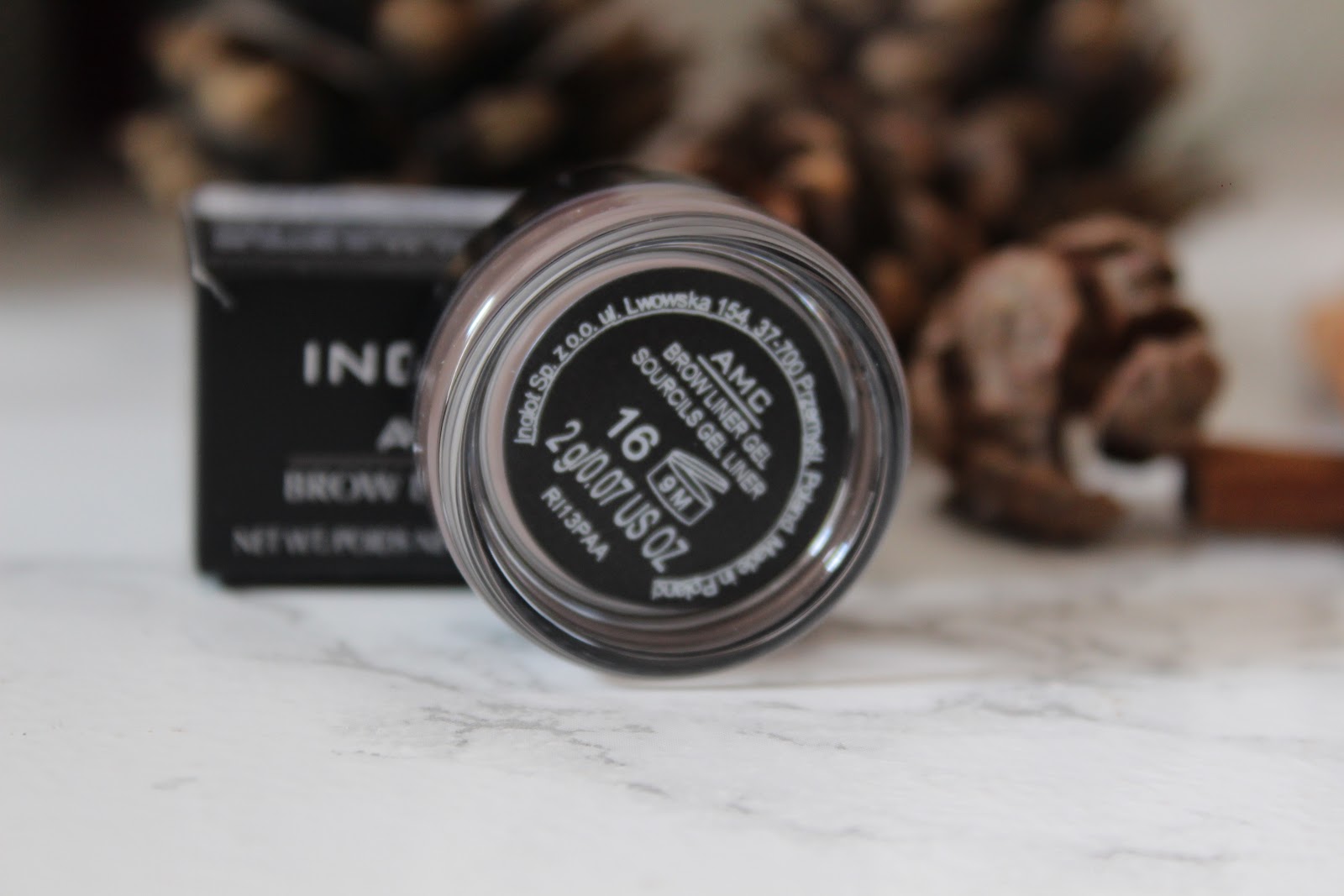 Inglot Brow Liner Gel - Sparkle of beauty