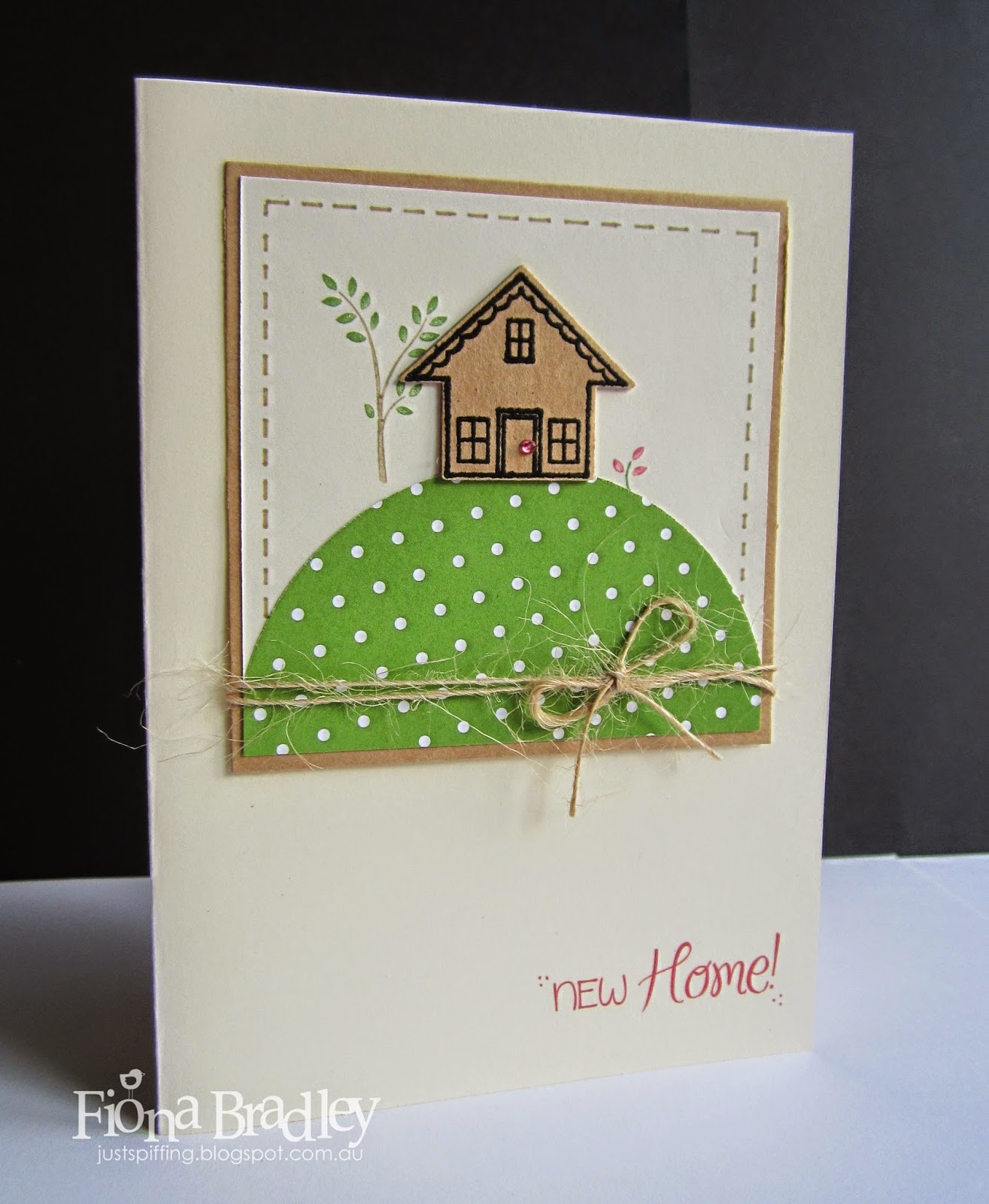 Happy New Home - Handmade by Fiona