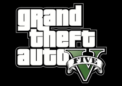Grand Theft Auto 5 logo - free walpaper