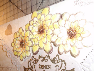 Vesna ustvarja: KUVERTA ZA POROČNO DARILO