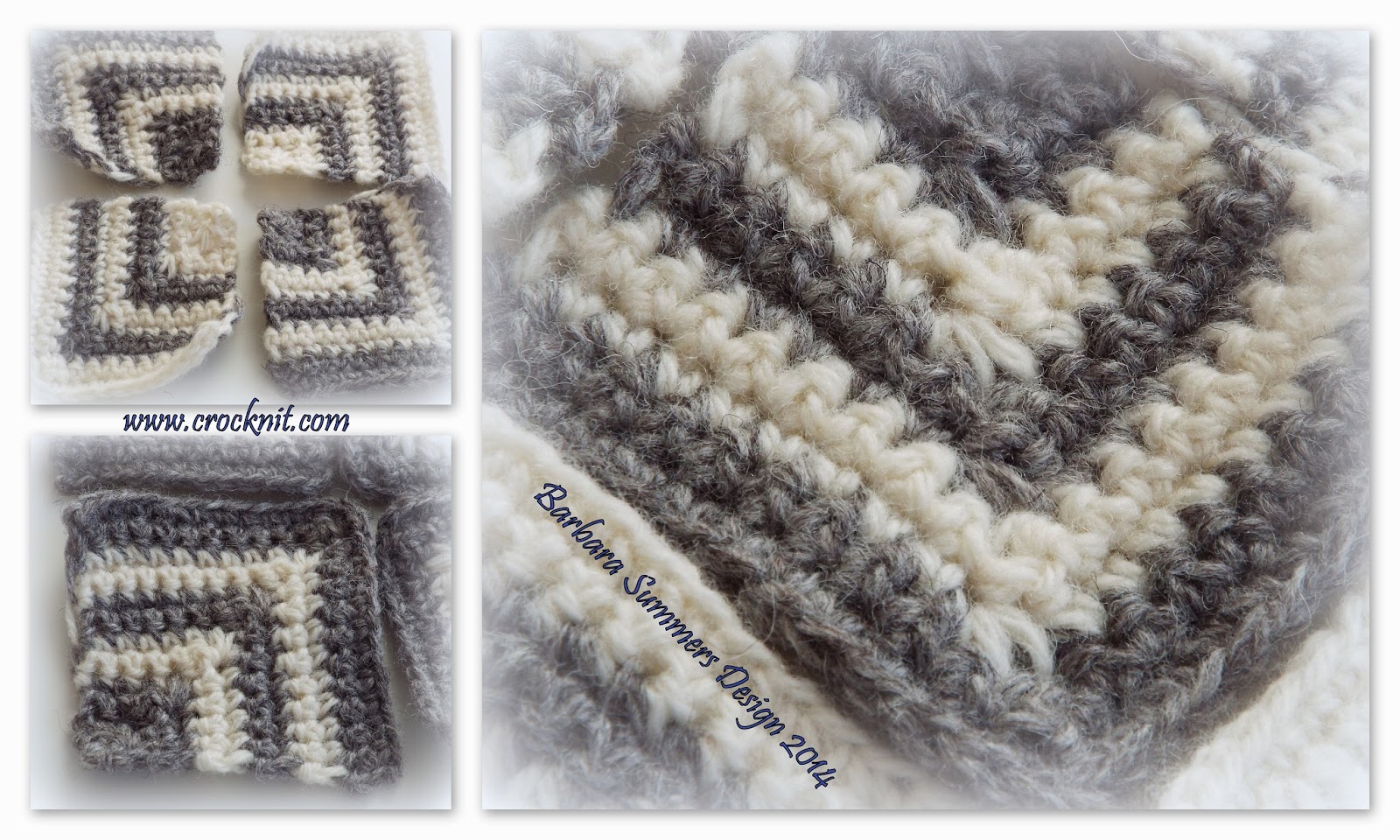 MICROCKNIT CREATIONS: How to Crochet a Mitered Square
