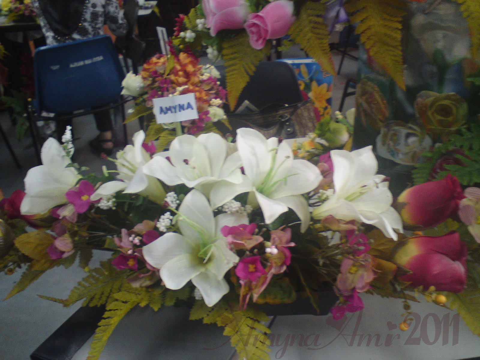 :: D' EyEs 0f pRIncEsS D0t c0m ::: Belajar 3 jenis bentuk Gubahan bunga :)