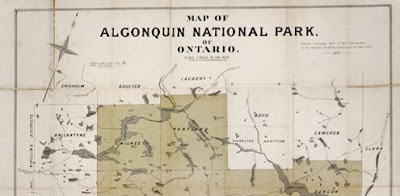 Damn Yak Dry Goods Co.: Vintage Algonquin Park Maps.