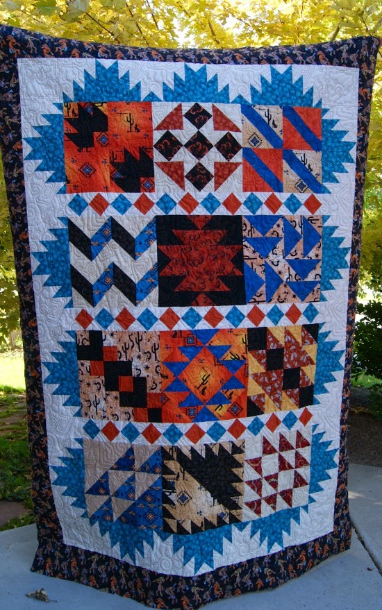 Chocolate Dipped Quilts: Southwestern Quilt